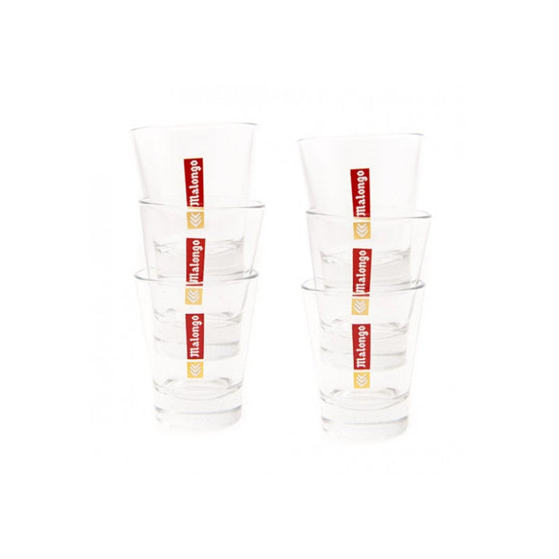 Expresso Glass cup Set of 6 – Malongo UAE
